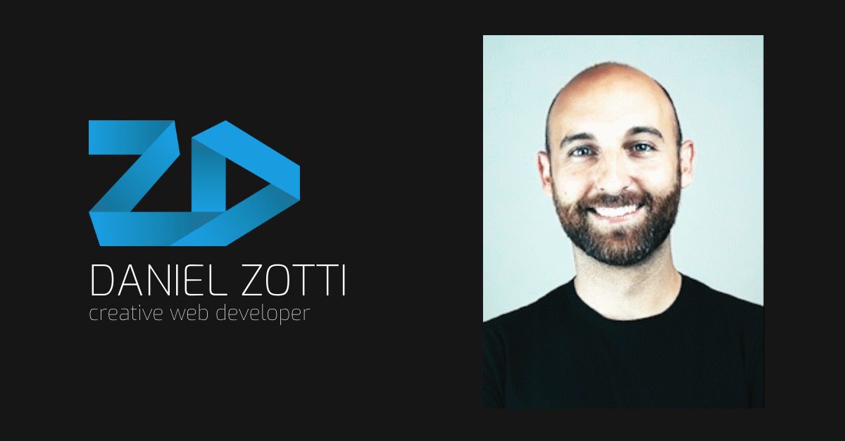 Daniel Zotti Creative Web Developer